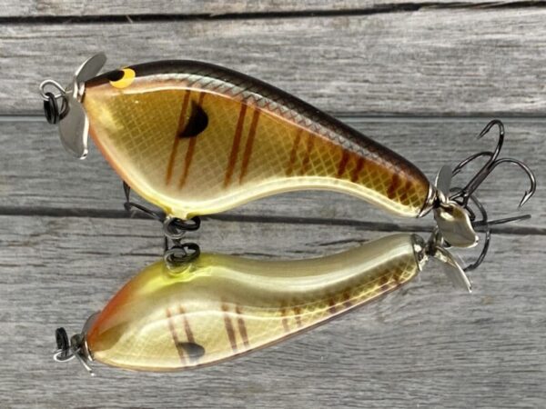 Black Label Balsa - Tease - Custom Balsa Topwater Prop Bait - Bull ...